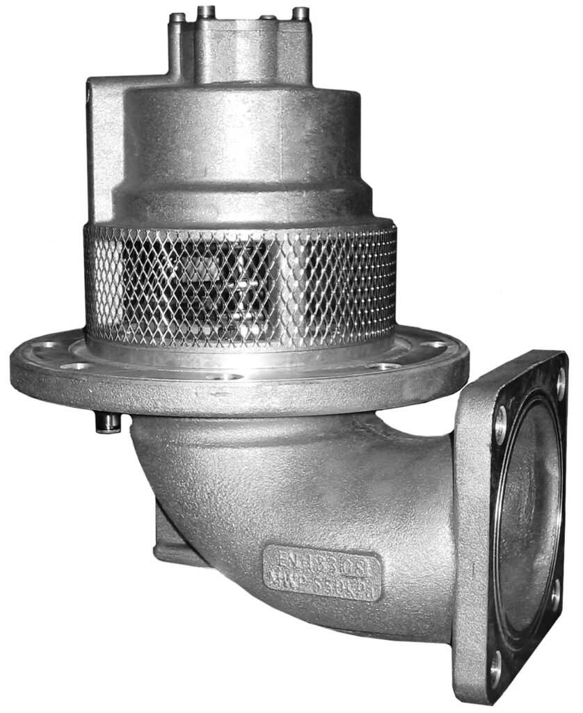 4″ Pneumatic Emergency Bottom Valve – Kalymnos